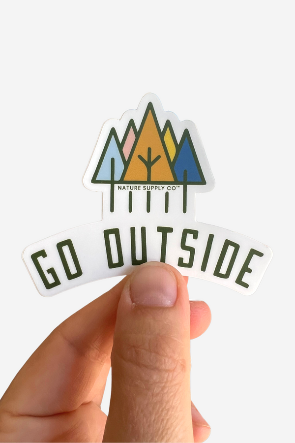 Go Outside Sticker - Nature Supply Co
