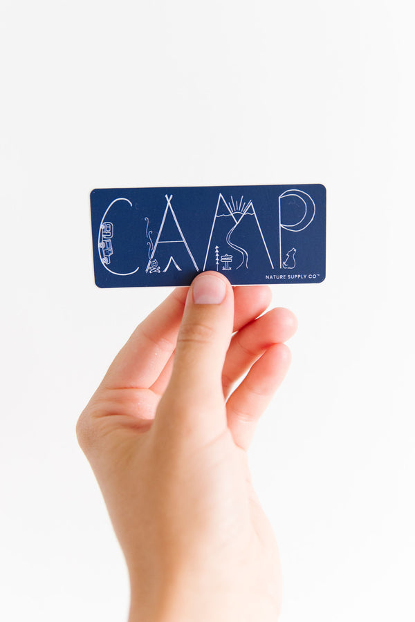 Camp Sticker - Nature Supply Co